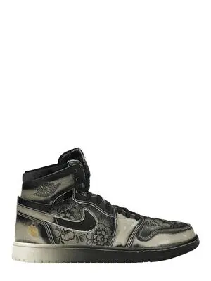 JORDAN 1 High Zoom Air Cmft 2 Día De Muertos - Black/pale Ivory