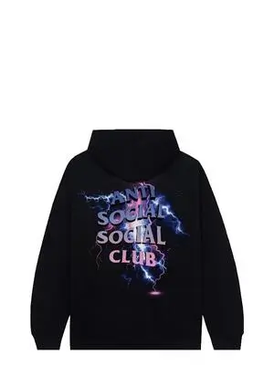 ANTI SOCIAL SOCIAL CLUB Bolt From The Blue Hoodie - Black