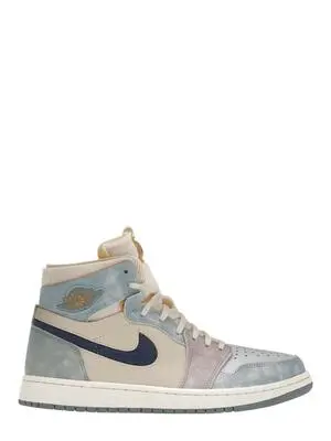 JORDAN Air 1 High Zoom Air CMFT Sneakers Celestine Blue/sail/navy
