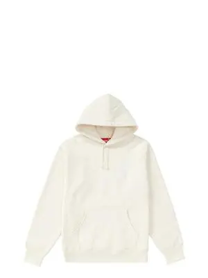 Supreme S Logo Hooded Sweatshirt Natural