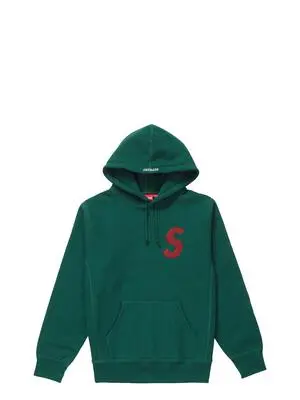 Supreme S Logo Hooded Sweatshirt - Dark Green