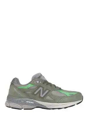 NEW BALANCE 990v3 Miusa Patta Keep Your Family Closein Olive/bright Green