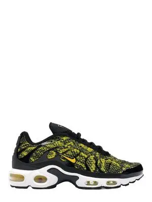 NIKE Air Max Plus Yellow Snakeskin Sneakers