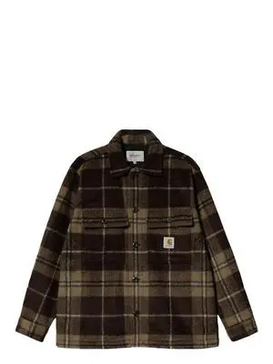Carhartt Wip Manning Check Shirt Jacket - Dark Umber
