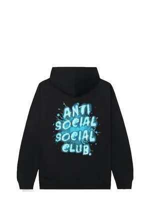 ANTI SOCIAL SOCIAL CLUB I See Splash Hoodie - Black/blue