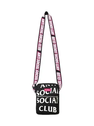 ANTI SOCIAL SOCIAL CLUB It's The Remix Side Bag - Black