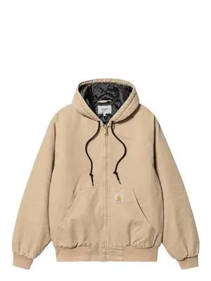 Carhartt Wip Og Active Jacket - Dusty Hamilton Brown (aged Canvas)