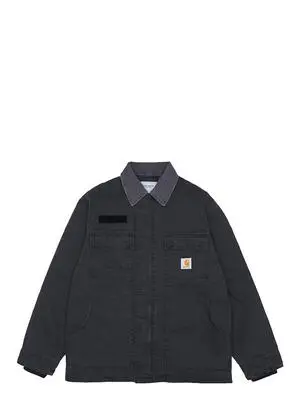 Carhartt Wip X Journal Standard Arctic Coat - Black Pigment Dye