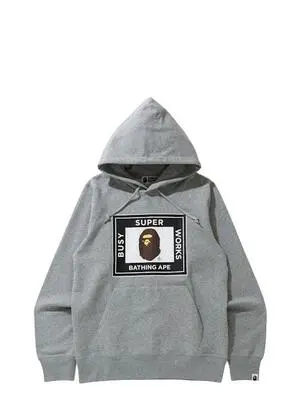 A BATHING APE Pullover Hoodie - Gray