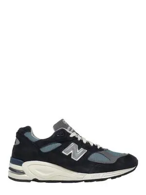 NEW BALANCE 990v2 Miusa Teddy Santisin Sneakers - Navy Blue/castlerock