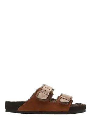 BIRKENSTOCK Arizona Shearling Kithin Sandals