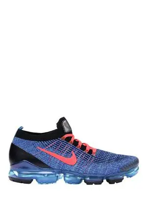 Nike Air Vapormax Flyknit 3 Sneakers - Blue Fury/flash Crimson/racer Blue