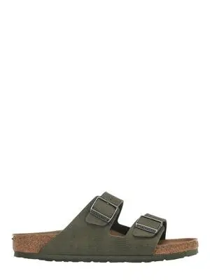 BIRKENSTOCK Arizona Vegan Microfiber Sandals - Desert Dust Thyme