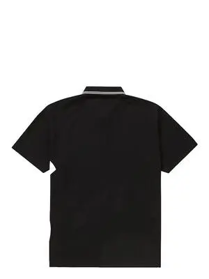 Supreme Logo Polo Shirt - Black