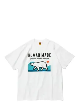 HUMAN MADE Polar Bear Graphic T-shirt - White