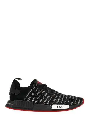 Adidas Nmd R1 Berlin Sneakers - Core Black/cloud White/bright Cyan