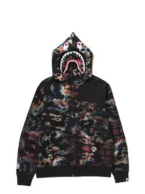 A BATHING APE Thermography Shark Full Zip Hoodie