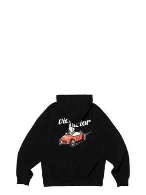 HUMAN MADE X Victor Victor Hoodie - Black