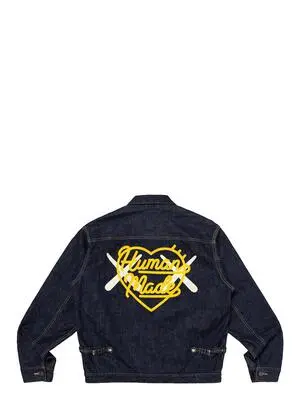 HUMAN MADE X Kaws Denim Work Jacket - Indigo