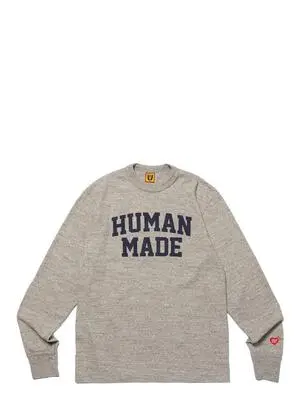HUMAN MADE Graphic #7 Long Sleeve T-shirt - Grey