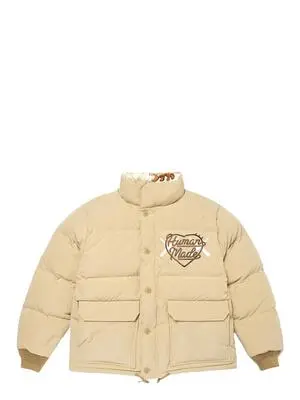HUMAN MADE X Kaws Down Jacket - Beige