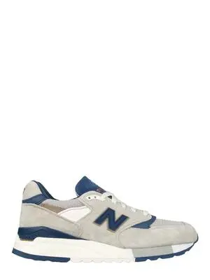 NEW BALANCE 998 Explore The Seain Sneakers - Light Grey/navy Blue