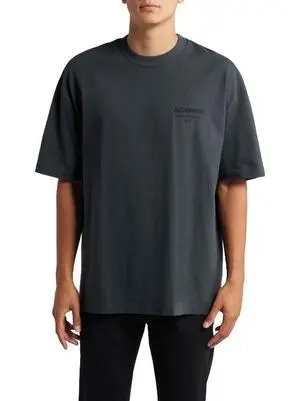 ALLSAINTS Xander Crewneck T-shirt - Carter Grey