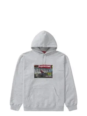 Supreme Thrasher Hooded Sweatshirt - Ash Grey