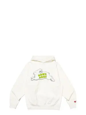 HUMAN MADE X Kaws Printed Hoodie - White