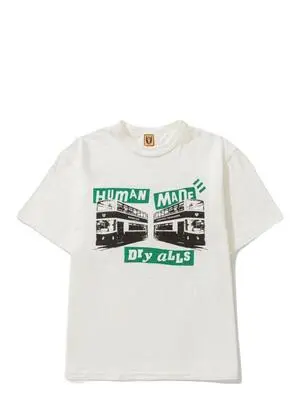 HUMAN MADE X Hbx Hong Kong Popup Exclusive T-shirt - White Green
