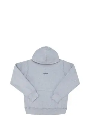 Supreme Trademark Hooded Sweatshirt - Heather Grey
