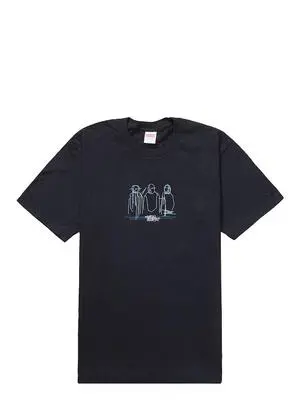 Supreme Three Kings Tee Shirt Navy Blue