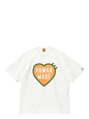 HUMAN MADE Heart Logo Graphic #12 T-shirt - White