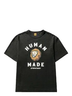 HUMAN MADE X Hbx Lion Graphic T-shirt - Black