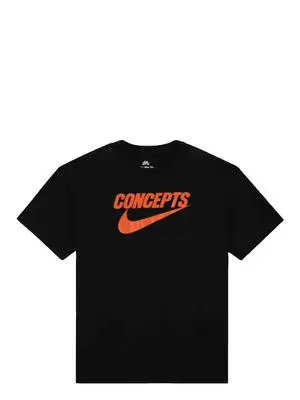 Nike Sb X Concepts T-shirt - Black Orange