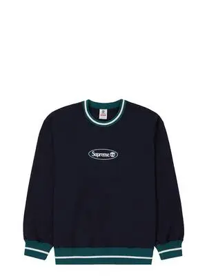 Supreme Timberland Crewneck Sweatshirt - Navy Blue