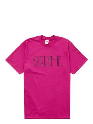 Supreme Trademark Tee Shirt Magenta