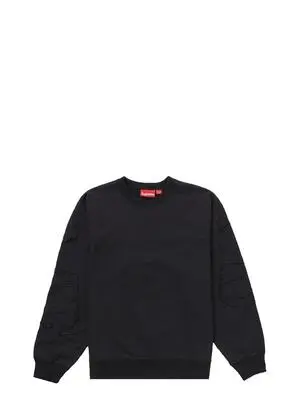 Supreme Applique Crewneck Sweatshirt Black