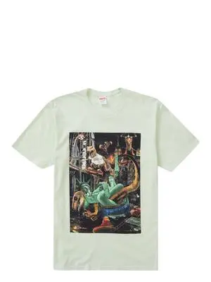 Supreme Trex Tee Shirt Pale Green
