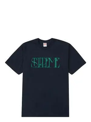 Supreme Trademark Tee Shirt - Navy Blue