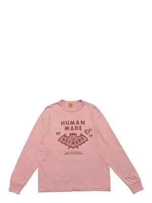 HUMAN MADE X Lil Uzi Vert Long Sleeve T-shirt - Pink