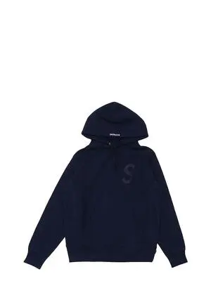 Supreme Tonal S Logo Hoodie - Navy Blue
