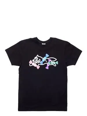 HARVEY NICHOLS Bling Tee Shirt - Black