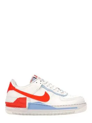 Nike Air Force 1 Low Shadow Sneakers Summit White/team Orange
