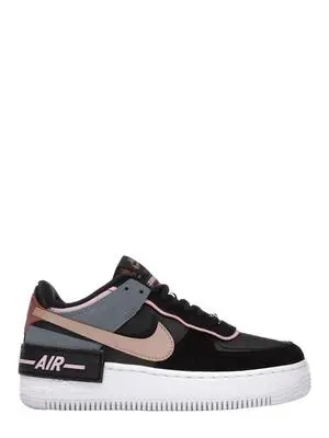 Nike Air Force 1 Low Shadow Sneakers - Black/light Arctic Pink/claystone Red