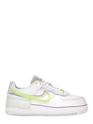 Nike Force 1 Low Shadow - White/electric Green/violet Shock
