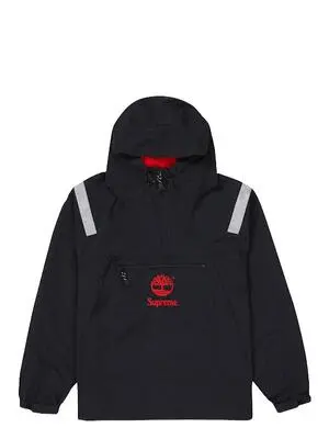 Supreme Timberland Reflective Taping Anorak - Black