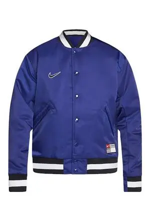 Nike Sb X Mlb Varsity Jacket - Deep Royal Blue/black/white