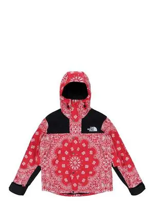 Supreme The North Face Bandana Mountain Jacket - Red
