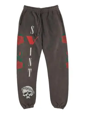 SAINT MXXXXXX X Vlone Sweatpants - Black